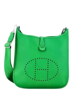 Hermès Hermès Evelyne Bag Gen III Epsom PM Cross Body Bag Green