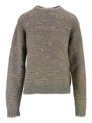 Fabiana Filippi Sequin-embellished Chunky-knit Sweater - Grey