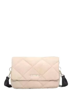 Mz Wallace Madison Quilted Shoulder Bag - Neutrals