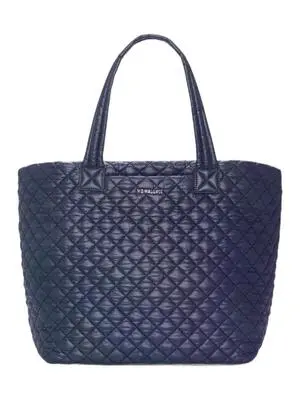 Mz Wallace Large Metro Deluxe Quilted Tote Bag - Blue