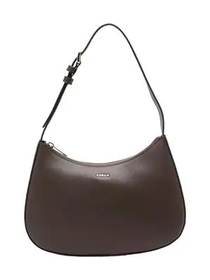 Furla Furla Leather Shoulder Bag Brown