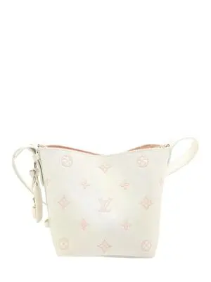 LOUIS VUITTON 2021-2026 Bicolor Monogram Empreinte All In One Bb Shoulder Bag Neutrals