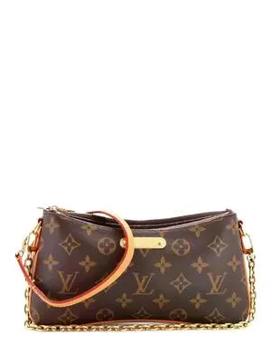 LOUIS VUITTON Liv Pochette Monogram Canvas Cross Body Bag - Brown