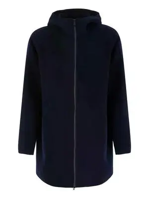 Aspesi Hooded Raglan-sleeve Coat - Blue
