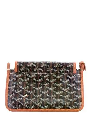 Goyard Goyard Plumet Printed Coated Canvas Crossbody Bag Wallet Brown