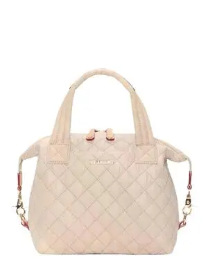 Mz Wallace Small Sutton Deluxe Quilted Tote Bag - Neutrals