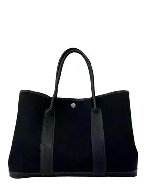 HERMÈS Hermès Garden Party PM Tower Ash Buffl Tote Bag