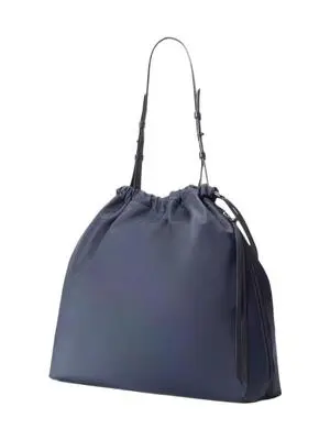 Mz Wallace Waverly Drawstring Shoulder Bag - Blue