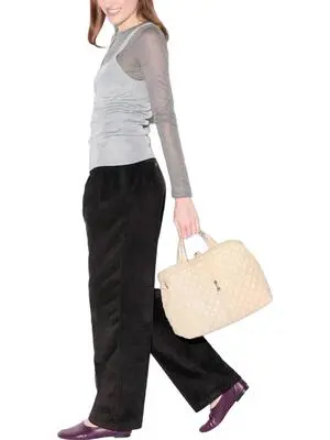 Mz Wallace Astor Quilted Tote Bag - Neutrals