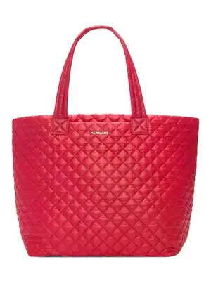 Mz Wallace Large Metro Deluxe Quilted Tote Bag - Red