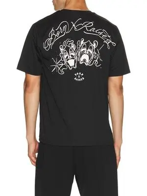 BORN X RAISED Bxr Sport: High Highs Performance Tee - Black
