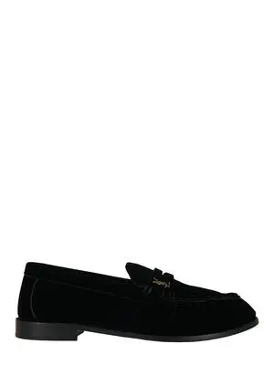 Saint Laurent Saint Laurent Supple YSL Pin Loafer Noir
