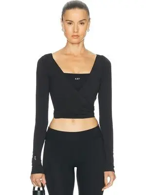 437 The Ballet Wrap Top