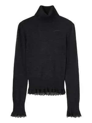 GANNI Turtleneck Sweater - Mixed