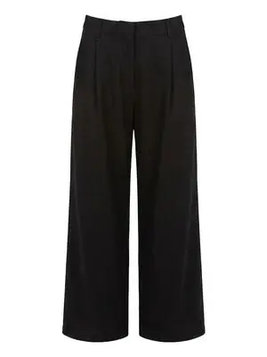 TOHEN Tohen Manon Low-Rise Pleated Trousers
