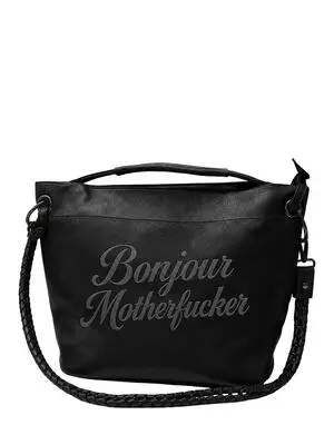 LILLY LOVES Bonjour Shoulder Bag - Black