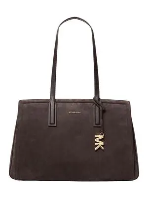 MICHAEL KORS MICHAEL Michael Kors Laila Medium Suede Tote Bag