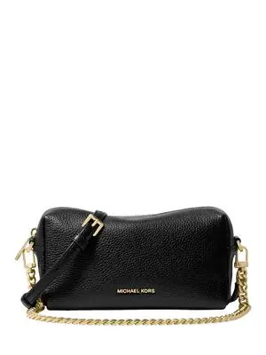 Michael Kors MICHAEL Michael Kors Bryant Small Pebbled Leather Crossbody Bag Black