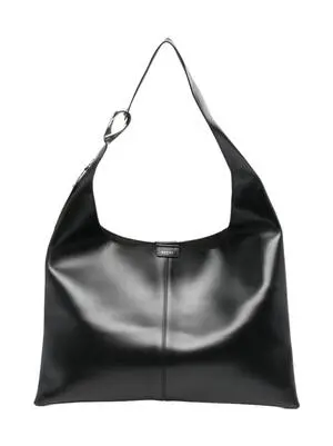 Soeur Cosima Leather Shoulder Bag - Black