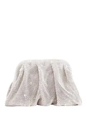Benedetta Bruzziches Venus La Petite Crystal Clutch Bag - Silver