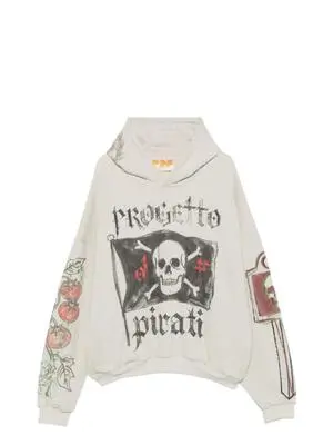PDFCHANNEL Pdf Mi Pirate Oversized Hoodie - Gray