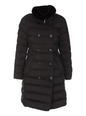 MOORER Moorer Longan High-Neck Double-Breasted Padded Coat