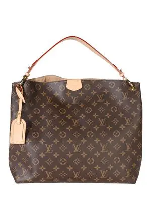 LOUIS VUITTON Monogram Canvas Graceful Mm Shoulder Bag - Brown