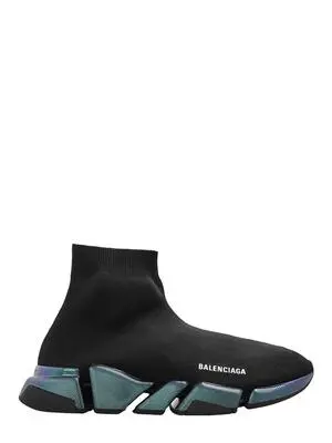 Balenciaga Balenciaga Speed 2.0 Iridescent Sneakers Black