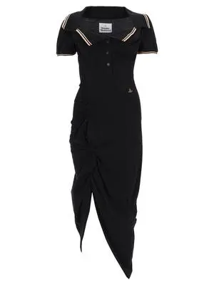 VIVIENNE WESTWOOD Long Monday Pulling Dress - Black