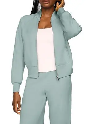 Spanx Airessentials Pintuck Track Jacket - Dew