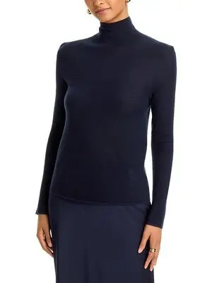 LISA YANG Lory Cashmere Turtleneck - Navy