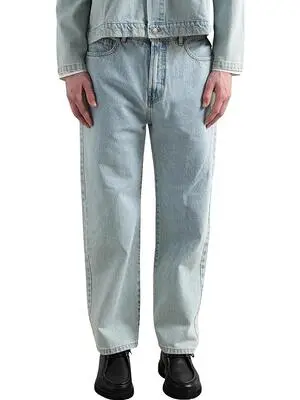 EDMMOND STUDIOS Edmmond Studios Light Wash Relaxed Fit Jeans Plain Bleach