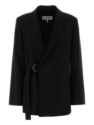 Loewe Wool Blazer - Black