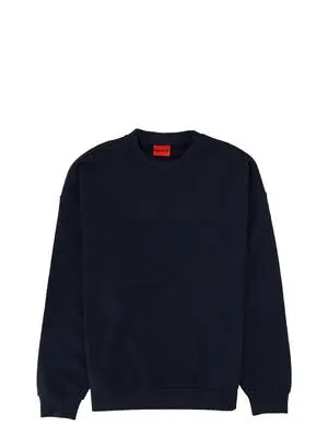 Hugo Embossed Logo Sweatshirt - Blue