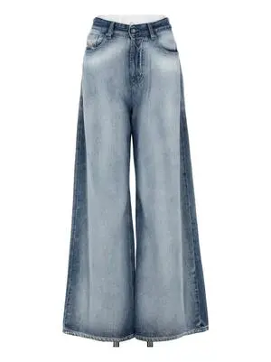 DIESEL® DIESEL High-Rise Wide-Leg Jeans