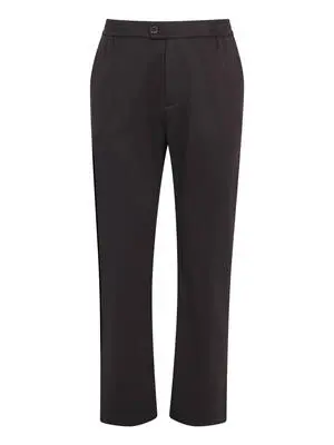 Barena Venezia Cashmere Straight Leg Trousers - Brown