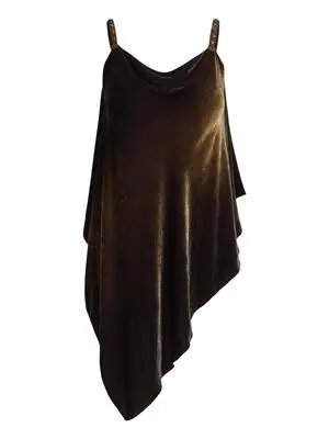 Ralph Lauren Idina Velvet Top - Brown
