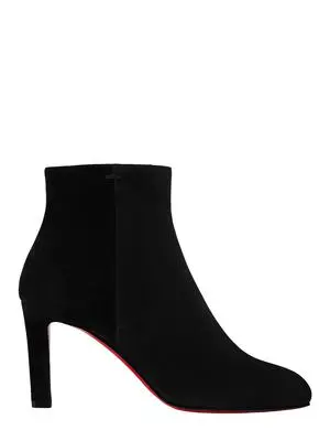 CHRISTIAN LOUBOUTIN Fannylove Booty 85 Suede Boots - Black