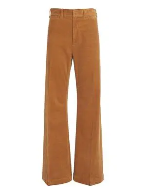 Polo Ralph Lauren Corduroy Beaton Flare Trousers - Beige