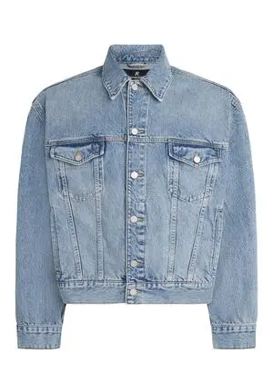 REPRESENT Denim Trucker Jacket - Blue