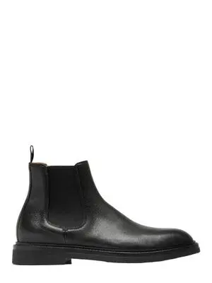 Officine Creative Leather Chelsea Boots - Black