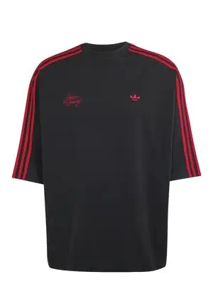 Adidas T-shirt Asia Sizing - Black