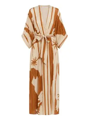 MUCHE & MUCHETTE Muche Et Muchette Printed Kimono