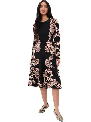 Ulla Johnson Nerissa Jacquard Dress - Vesper