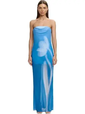 Significant Other Zhavia Strapless Maxi Dress - Dancing Tulip