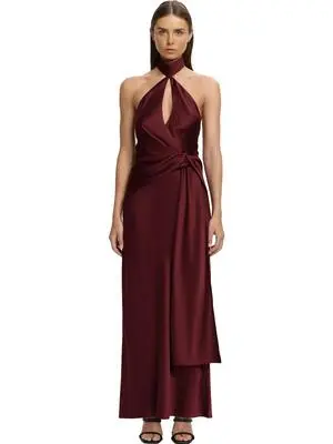 Significant Other Daira Maxi Dress - Bordeaux