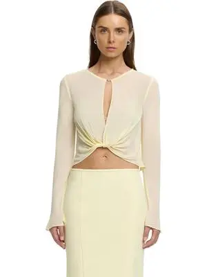 Significant Other Yeirah Long Sleeve Top - Vanilla