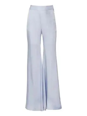 FLEUR DU MAL Flared Trousers - Blue
