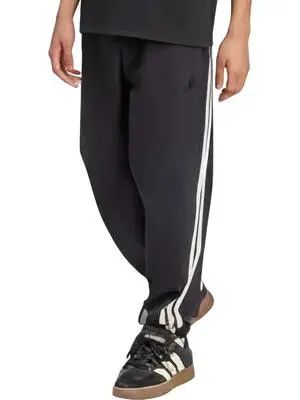 Adidas Kit 3-stripes Regular Cuffed Pants - Black