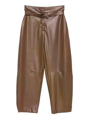 Imperial Belted Trousers - Brown